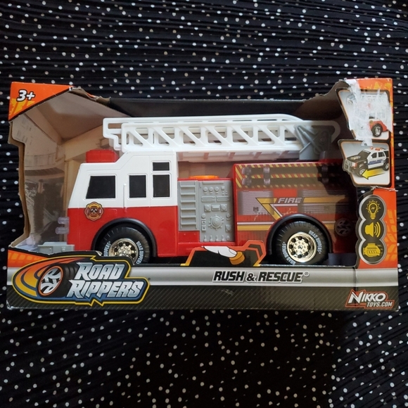 Nikko Ceramics | Toys | Road Rippers Red Fire Truck Toy | Poshmark